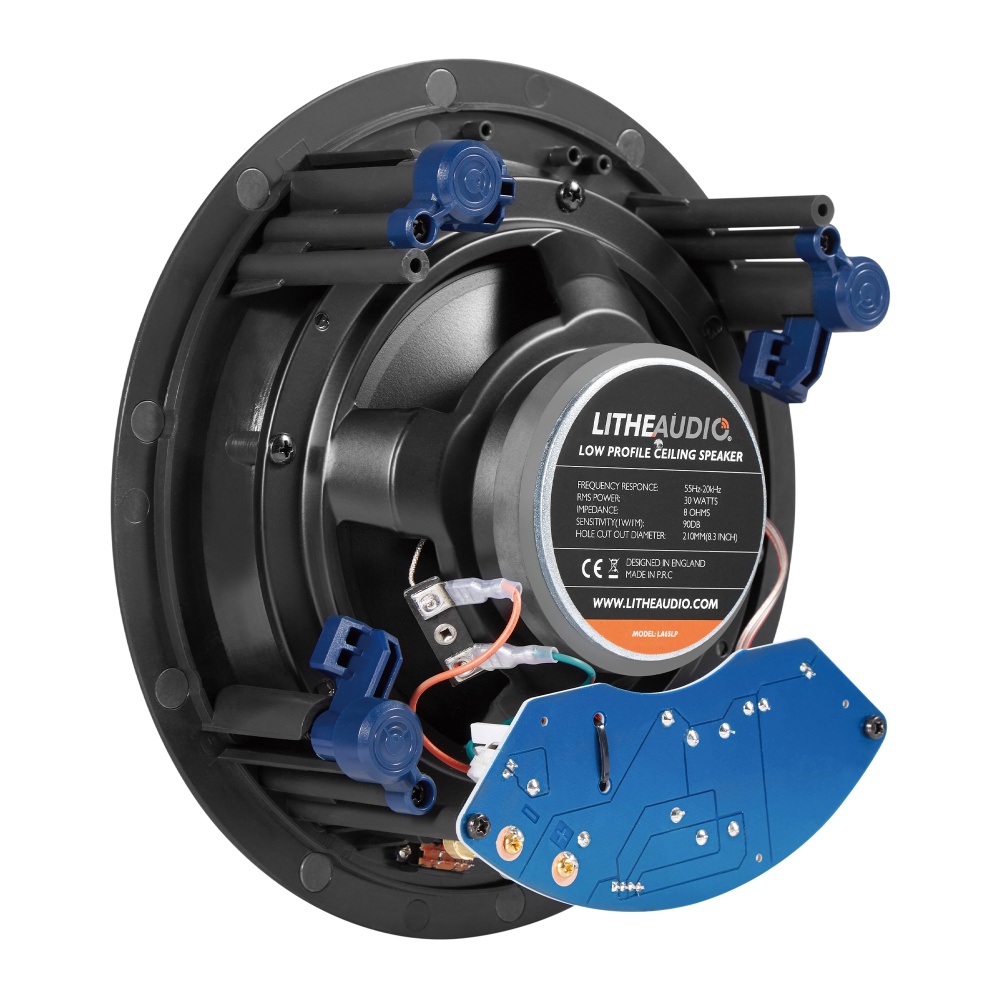 Lithe Audio 6.5" Low Profile - Passive Ceiling Speaker (SINGLE) - Lithe ...